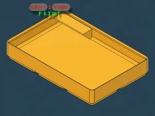 2x2x2,5 Bin | Lable | Gridfinity | Deskorganizer | Tool | select2stertPrint by s2sP | Download ...