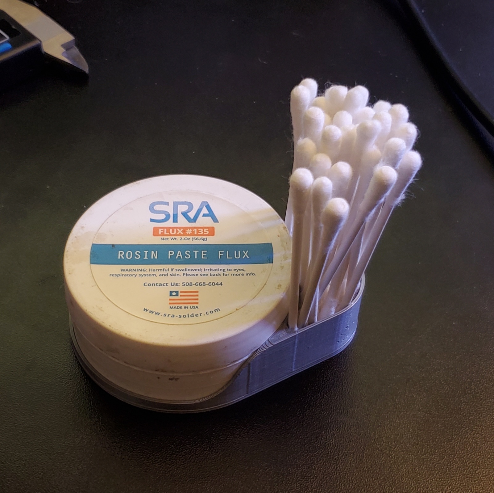 SRA Solder Flux Holder with Swab Compartment by Stage_59 | Download ...
