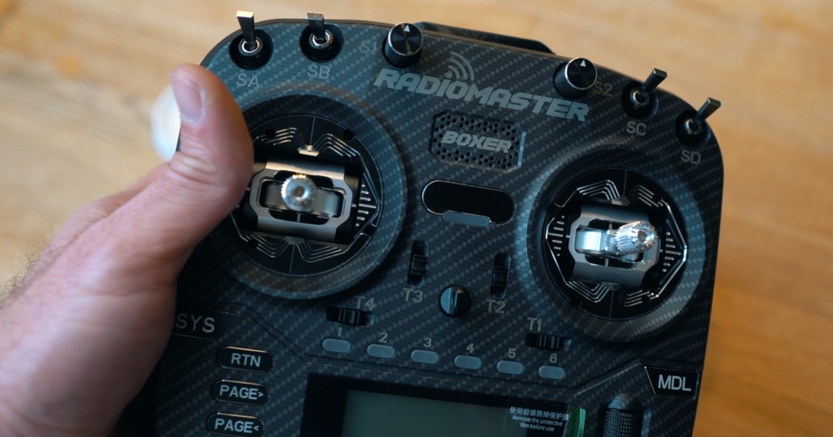 Radiomaster Boxer ELRS antenna mod by Nordfpv | Download free STL model ...