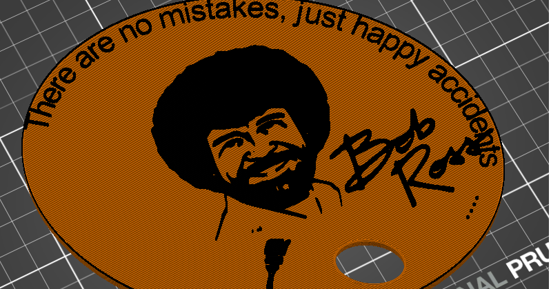 BobRoss Painter Pallette by Tom Anderson (The Real NEO) | Download free ...