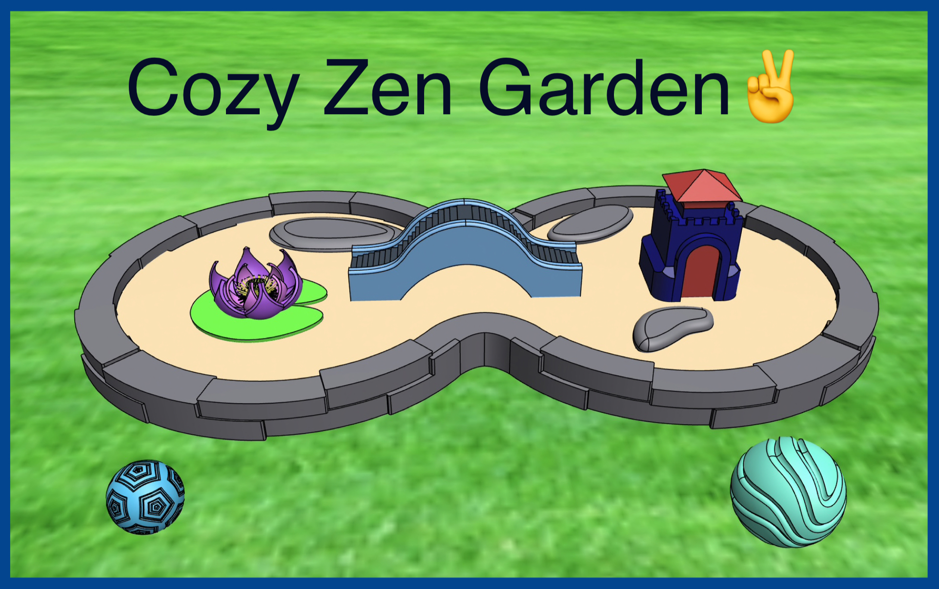 Cozy Zen Garden By Dhruv Reddi Download Free Stl Model