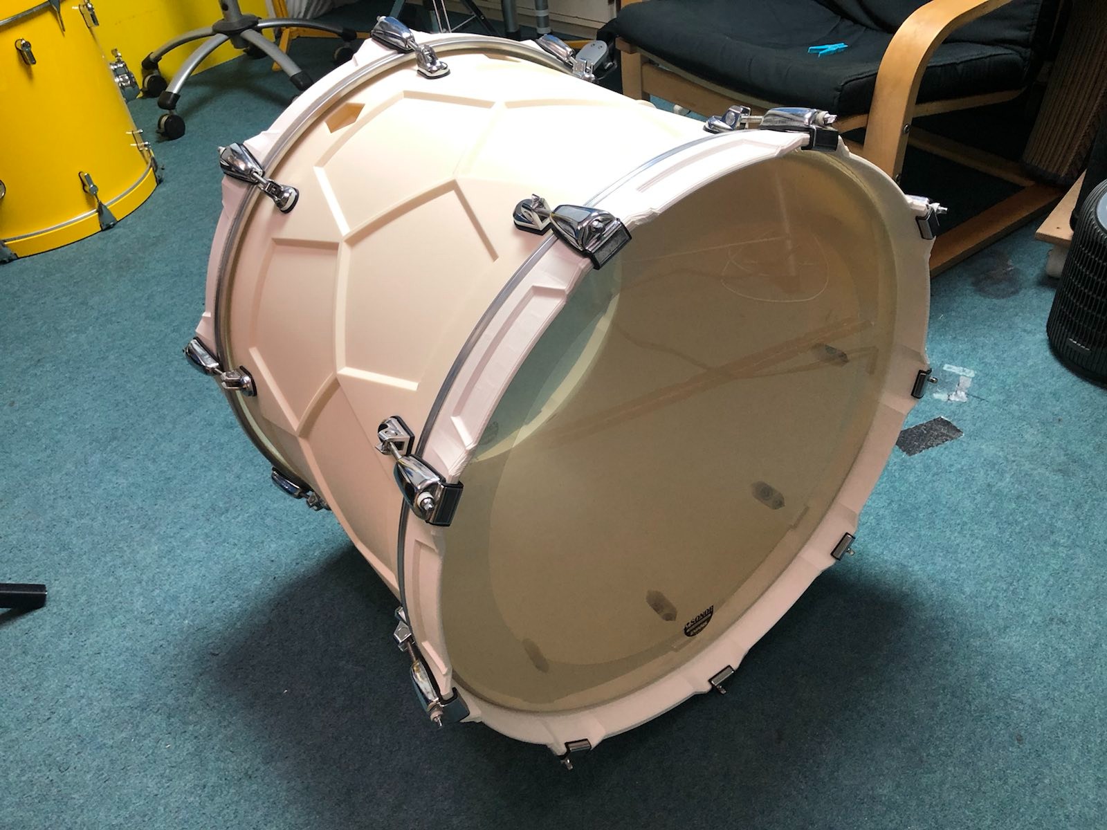 3d Drums: 24" Bassdrum - Sci-Fi-Style: Unique features... unique look ...