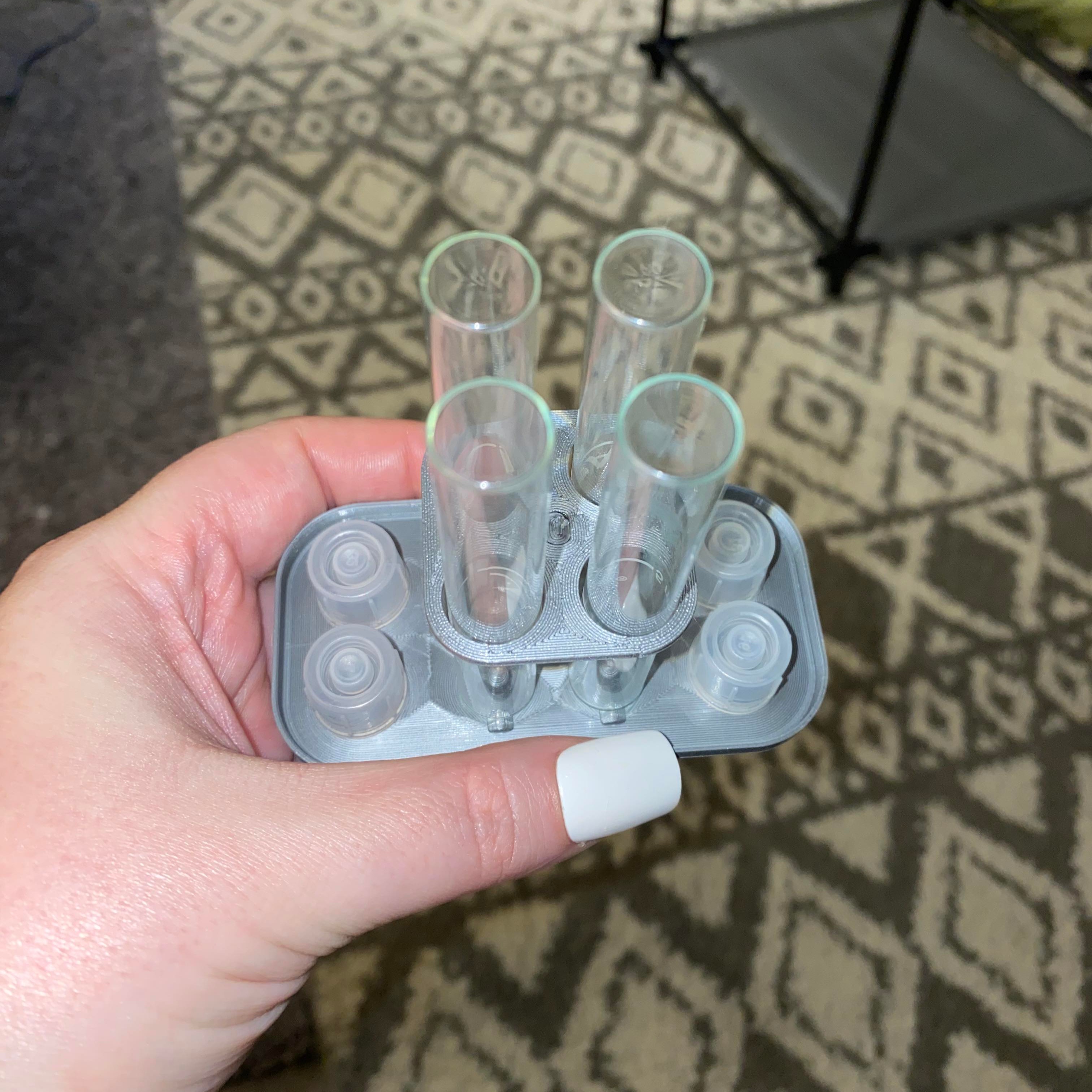 API Test Tube Holder/Drying Station by Stage_59 | Download free STL ...