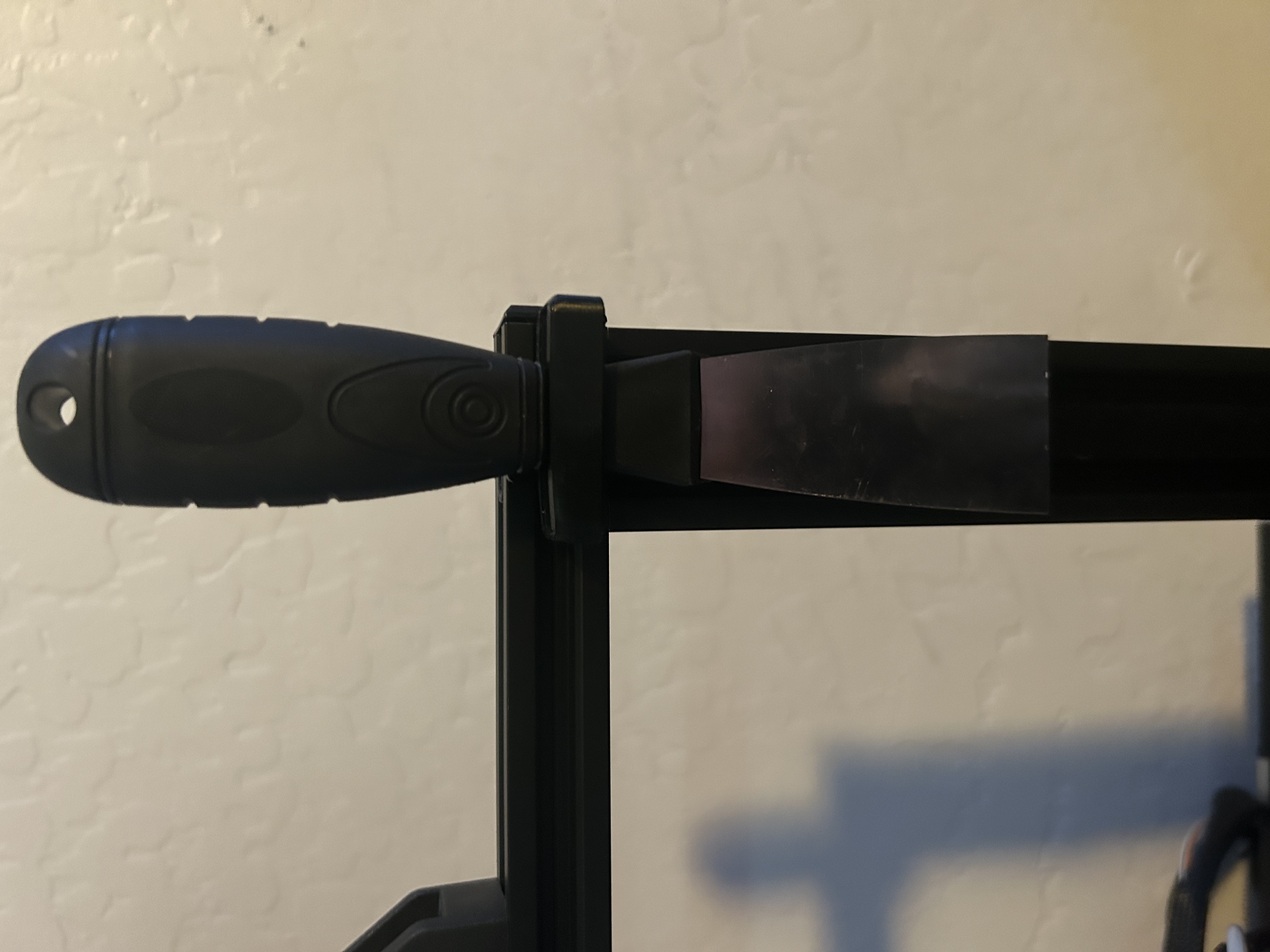 print bed scraper holder for linear rail by ColeAnthony2010 | Download ...