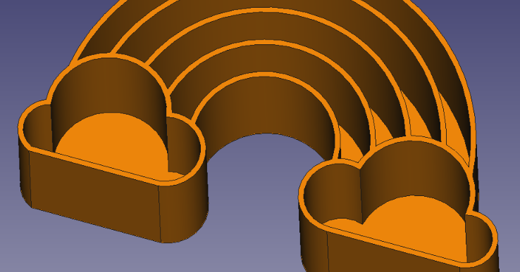 Rainbow candy bowl by kabauter | Download free STL model | Printables.com