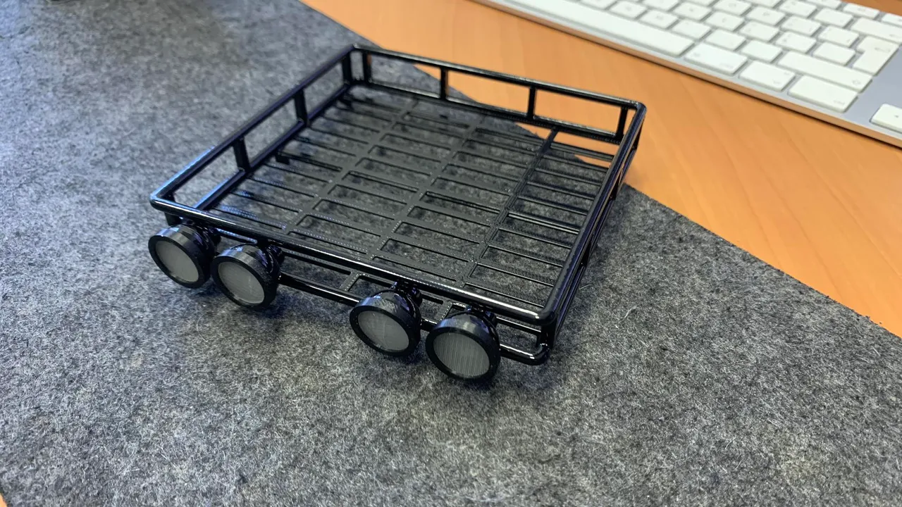 Roof rack for RC cars by Zax | Download free STL model | Printables.com