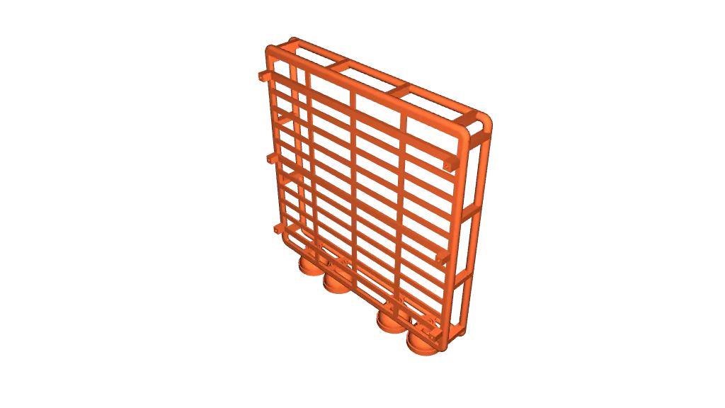 Roof rack for RC cars by Zax | Download free STL model | Printables.com