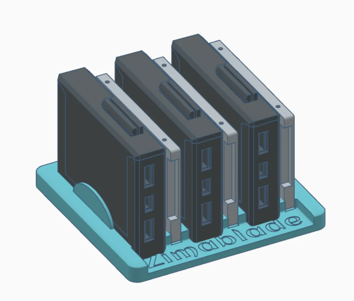 ZimaBlade Desk Cluster by Sabitech | Download free STL model ...