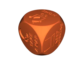 funny dice work by Danilo Selvaggi | Download free STL model ...