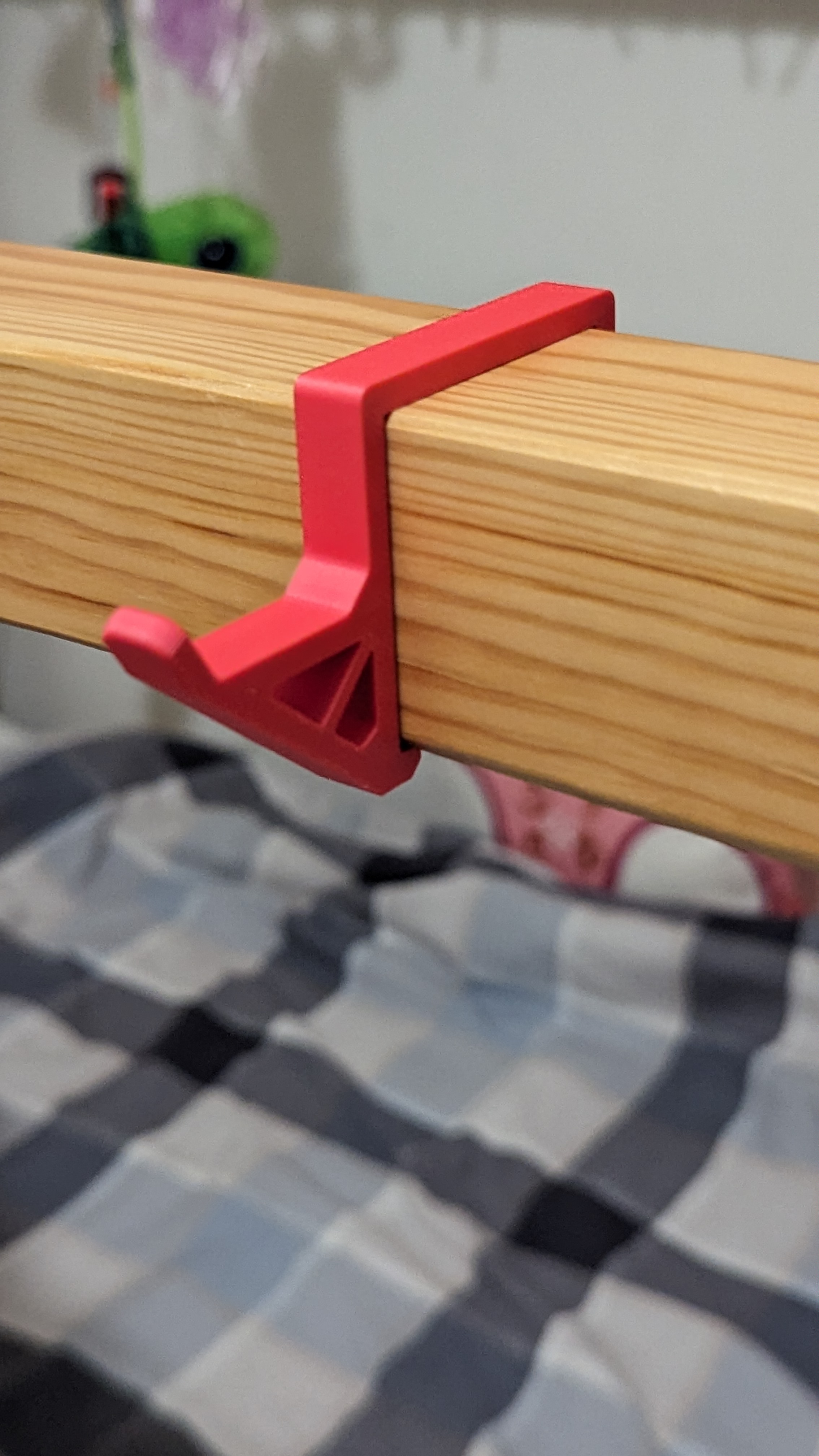 KuraHook Light (IKEA Kura bed hook) by visualdensity | Download free STL model | Printables.com