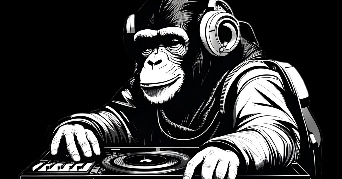 DJ Space Chimp by c0lumb081 | Download free STL model | Printables.com