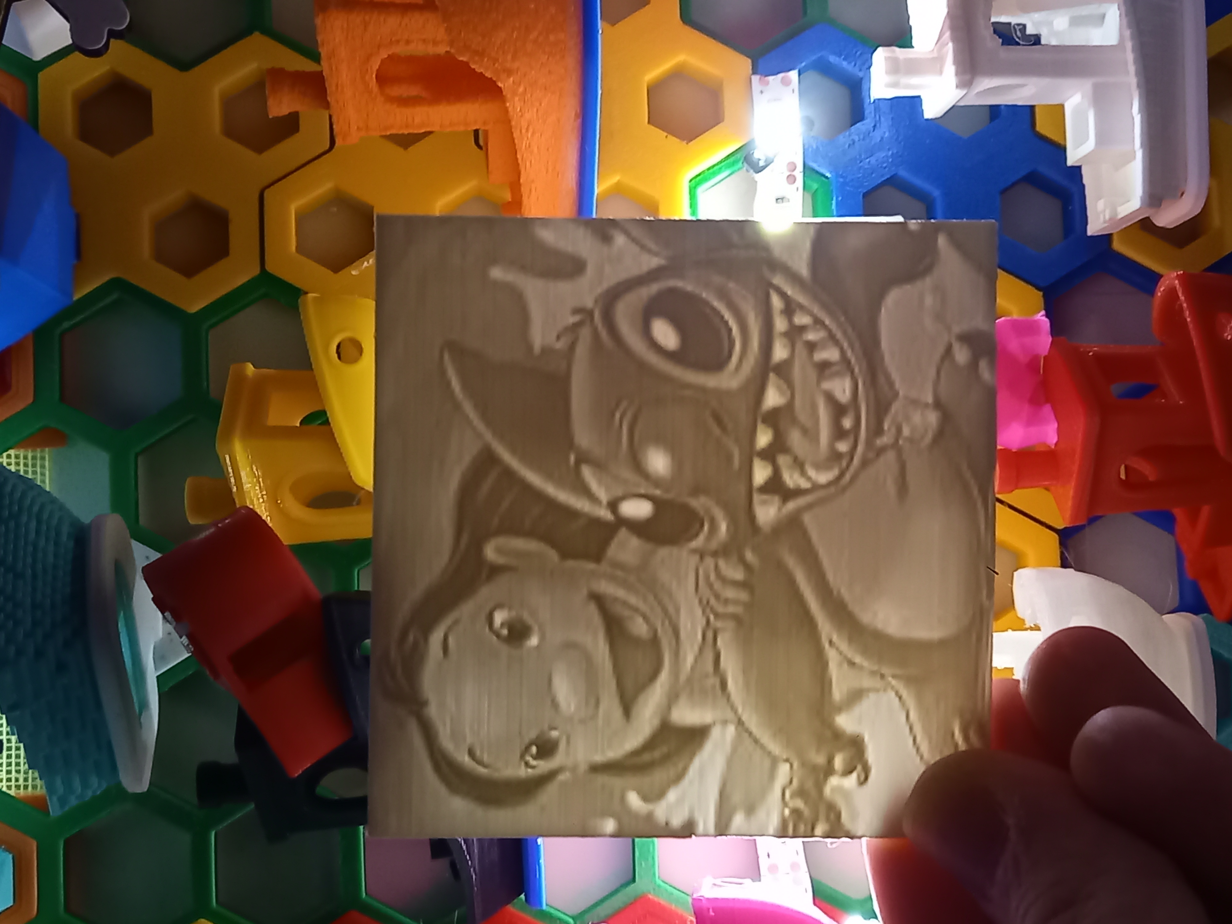 LITHOPHANE ABOUT THE CARTOON LILO AND STITCH. von PMartins3DPrint ...
