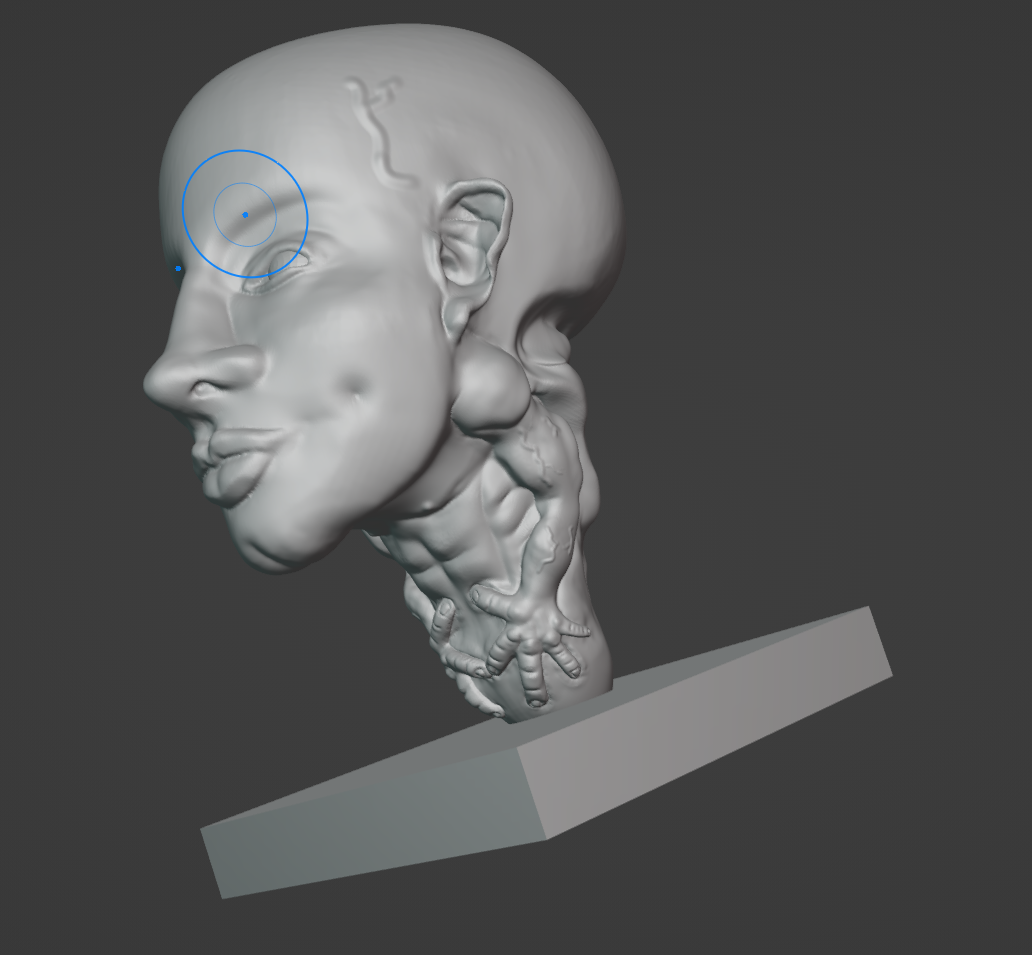 big head muscle man model por ross wilde | Descargar modelo STL ...