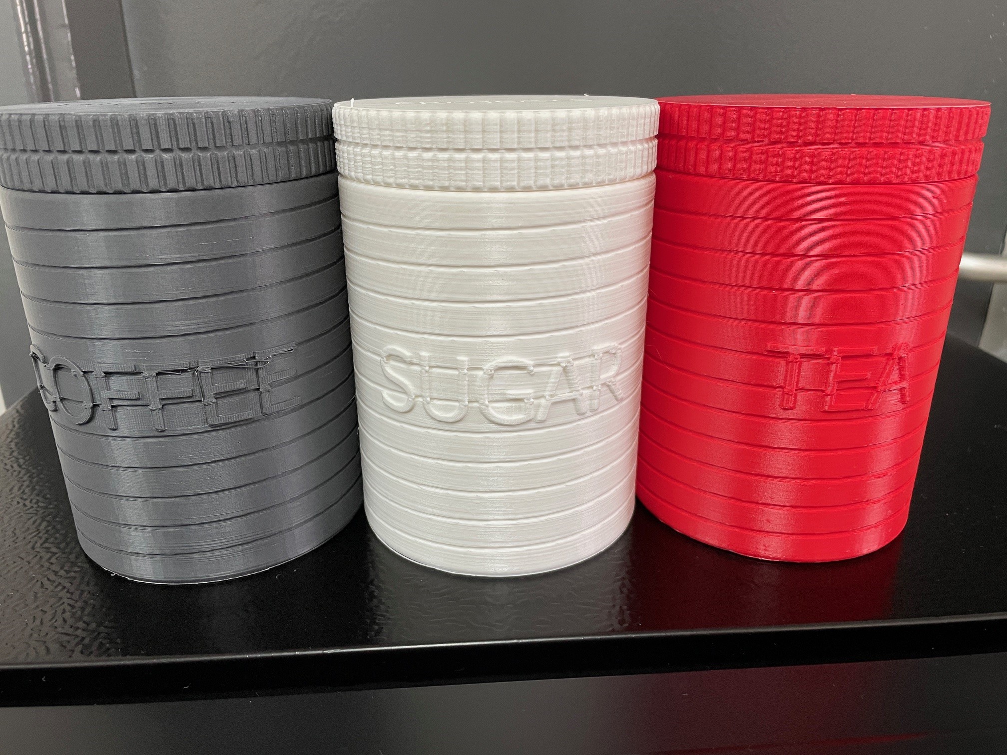 Container for Coffee Sugar or Tea. by Shaun Muir | Download free STL ...