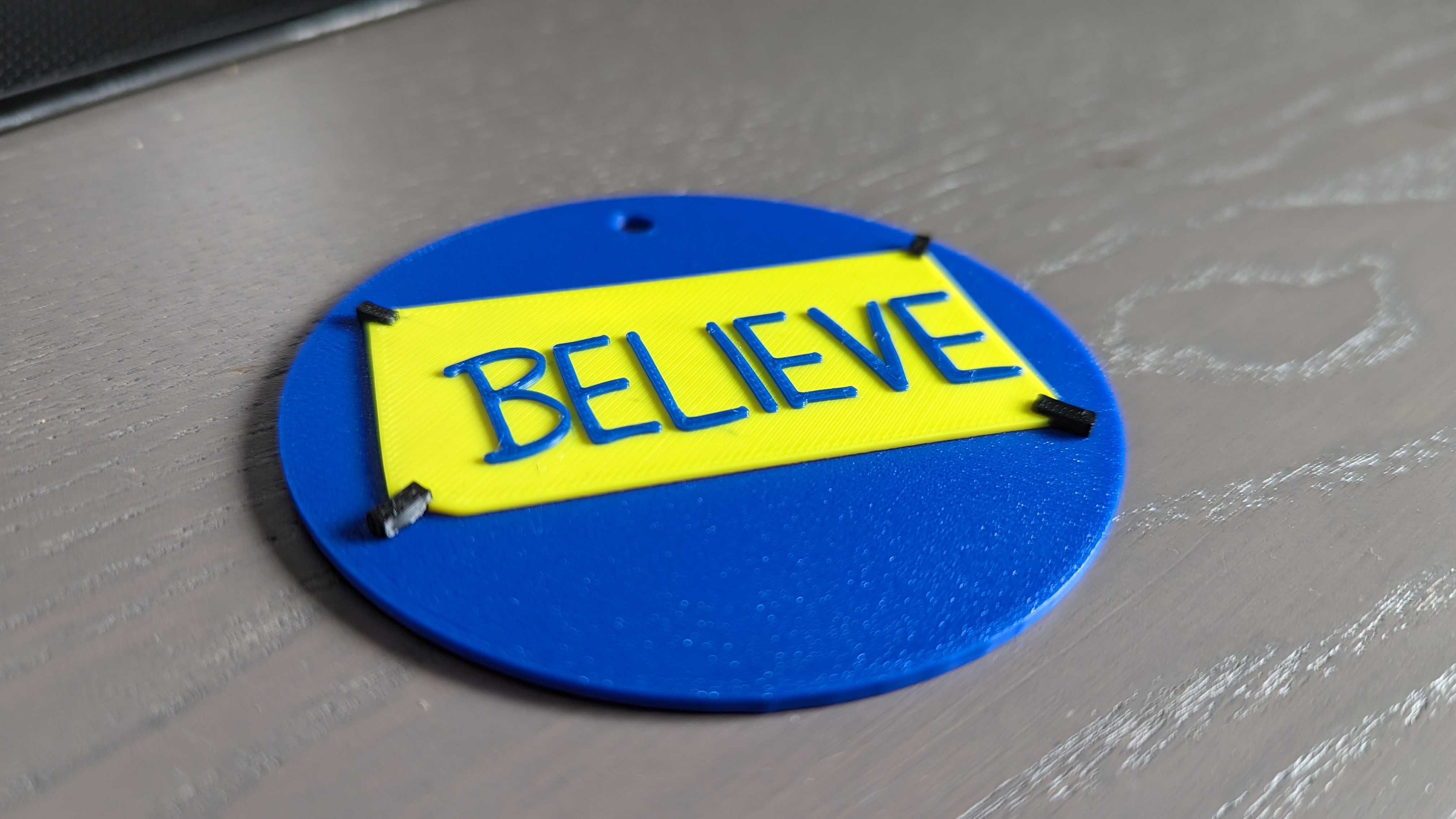 Ted Lasso - Believe - Hanger / Christmas ornament by Ati_ | Download ...