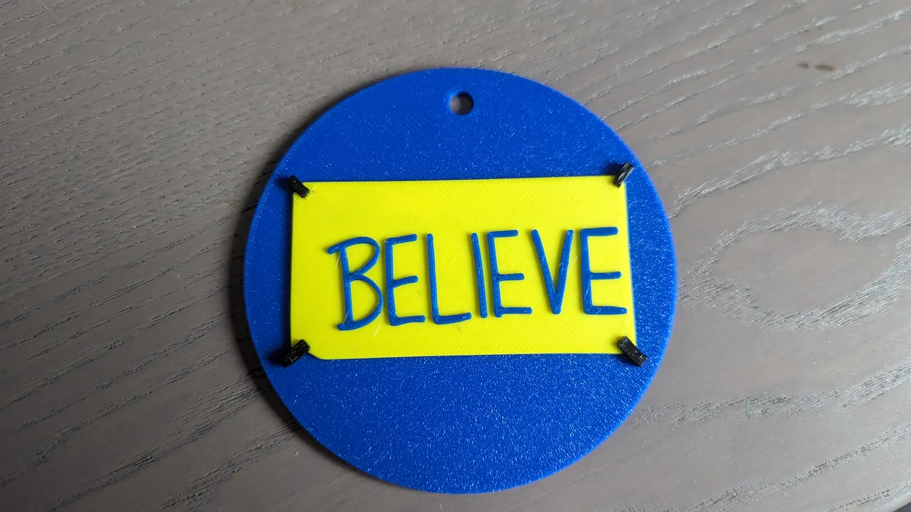 Ted Lasso Believe Hanger Christmas Ornament By Ati Download 4647