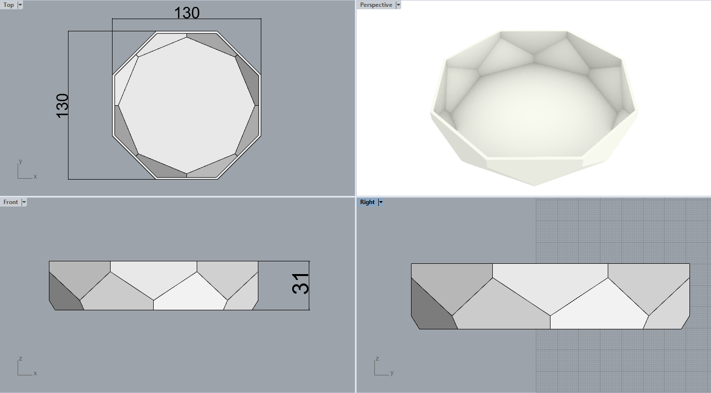 LOW POLY STAND-BOWL by William | Download free STL model | Printables.com