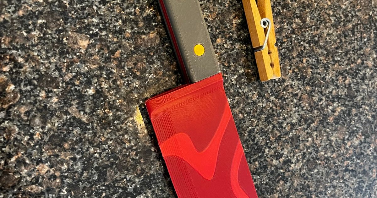 UNDERTALE - Chara's Real Knife por Gryn | Descargar modelo STL gratuito ...