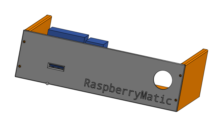Raspberry Pi Case for 5,25" Bay by M S | Download free STL model ...