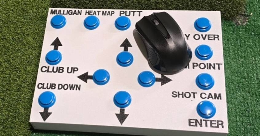 Golf Simulator Control BOX Heat map mulligan version by DiyGolfGuy ...
