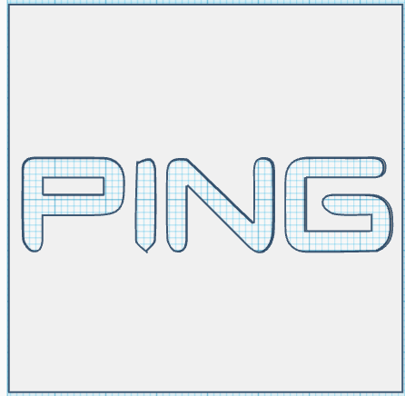 Ping Logo by Vist | Download free STL model | Printables.com