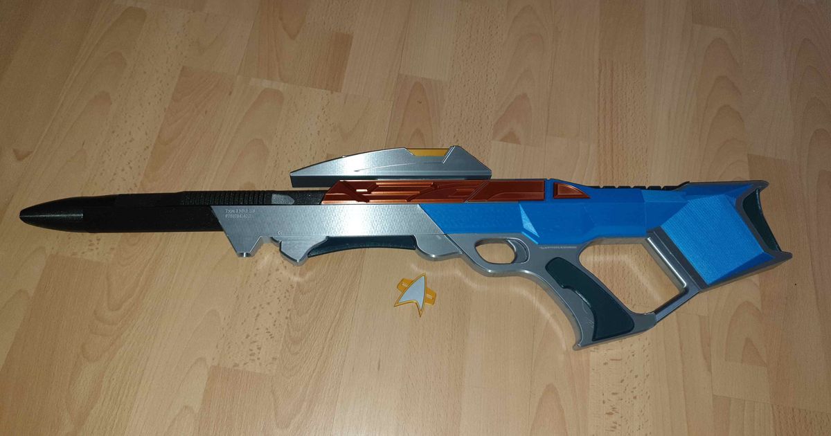 Star Trek Phaser Rifle Type 3 Inspired by Hogger | Download free STL ...