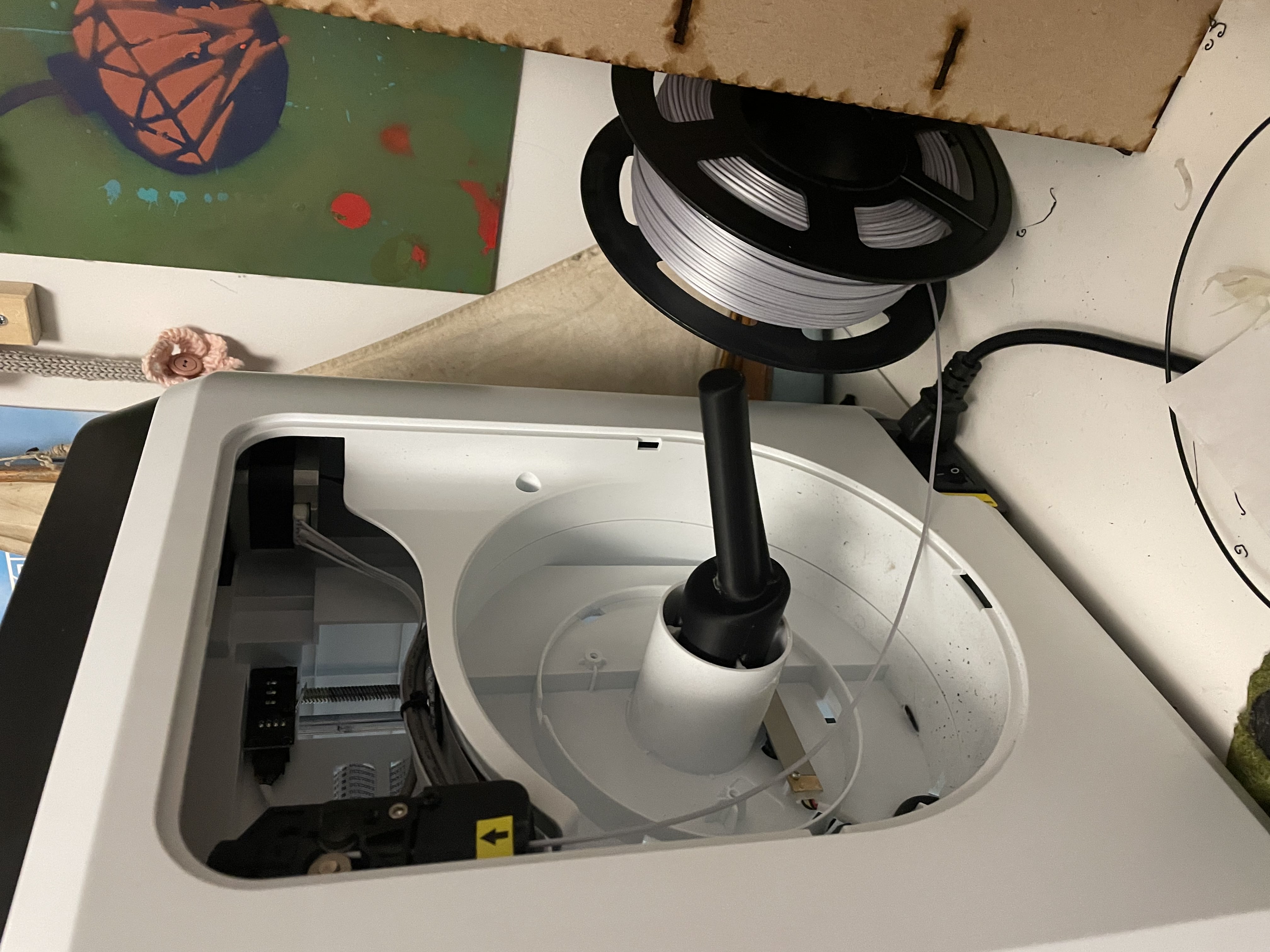 Flashforge Adventurer 3 Elegant Spool Holder by Caplonky5 | Download ...