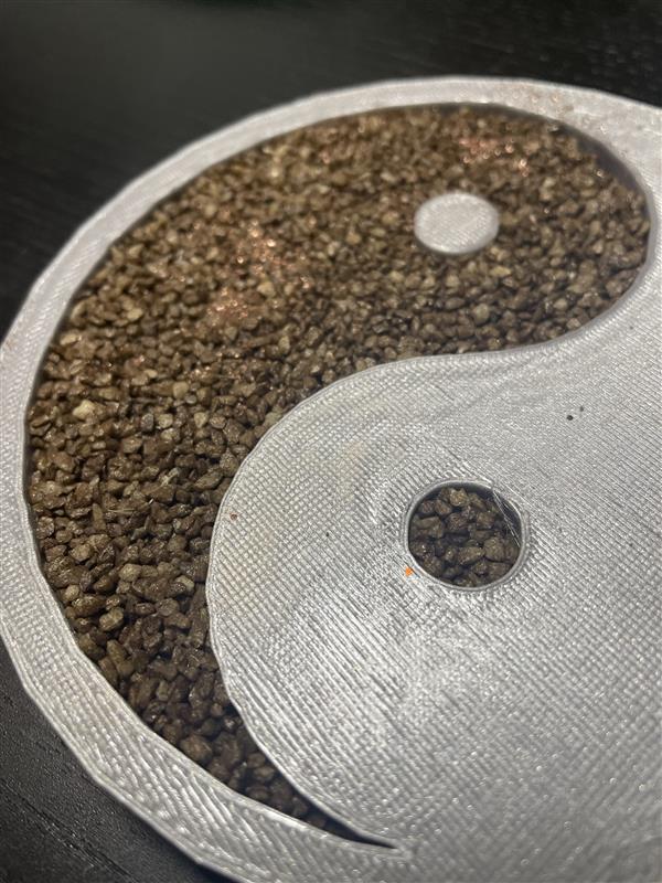 Ying Yang zen garden by Dovid999 | Download free STL model | Printables.com
