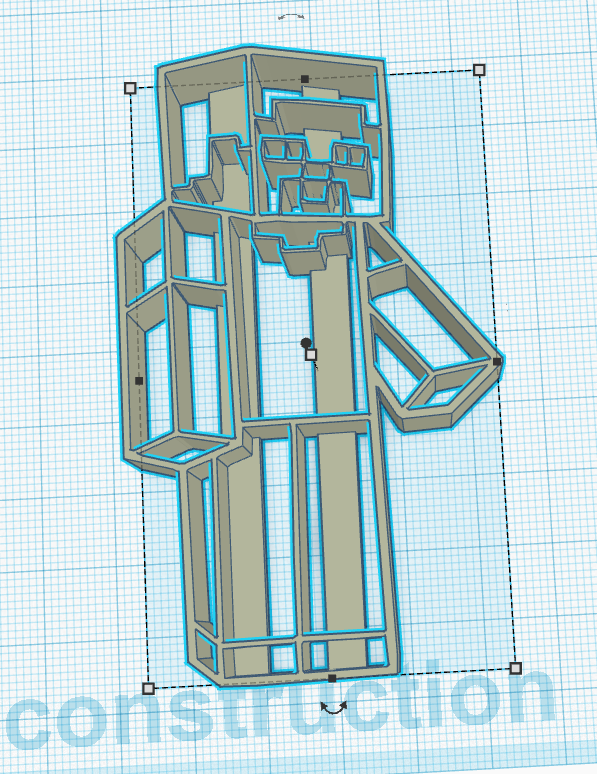 Minecraft Cookie Cutter by Sébastien | Download free STL model ...