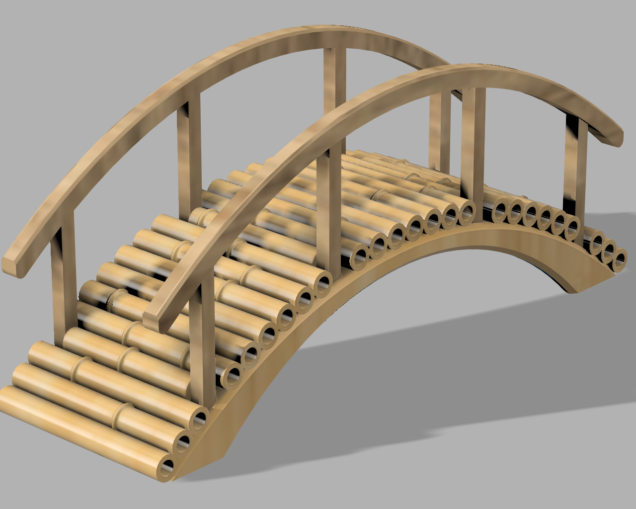 Bamboo Bridge by squinn | Download free STL model | Printables.com