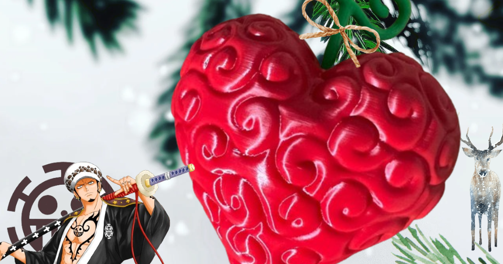 Ope Ope no Mi V3 (Tree Ornament) by Abed Shehadeh | Download free STL ...