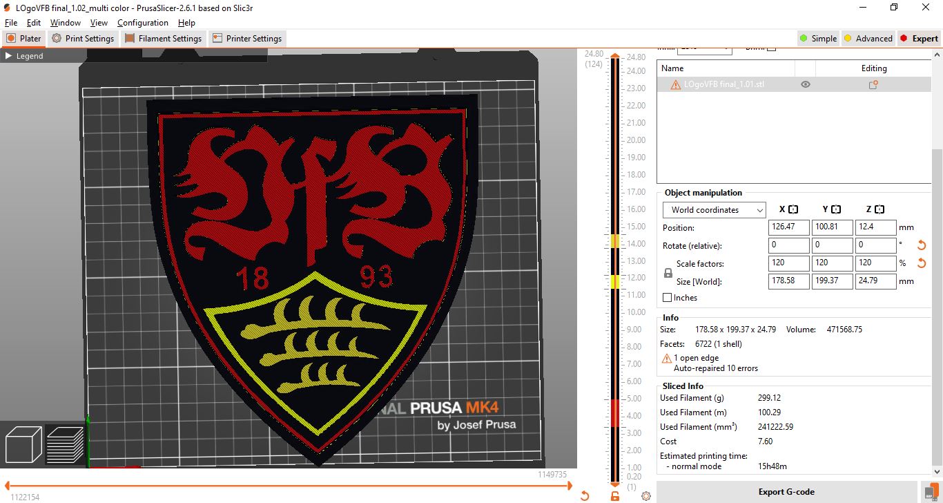 VFB logo by marius.r.schroeder | Download free STL model | Printables.com