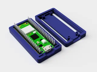 Raspberry Pi Pico Snap-fit case by DanielH | Download free STL model | Printables.com