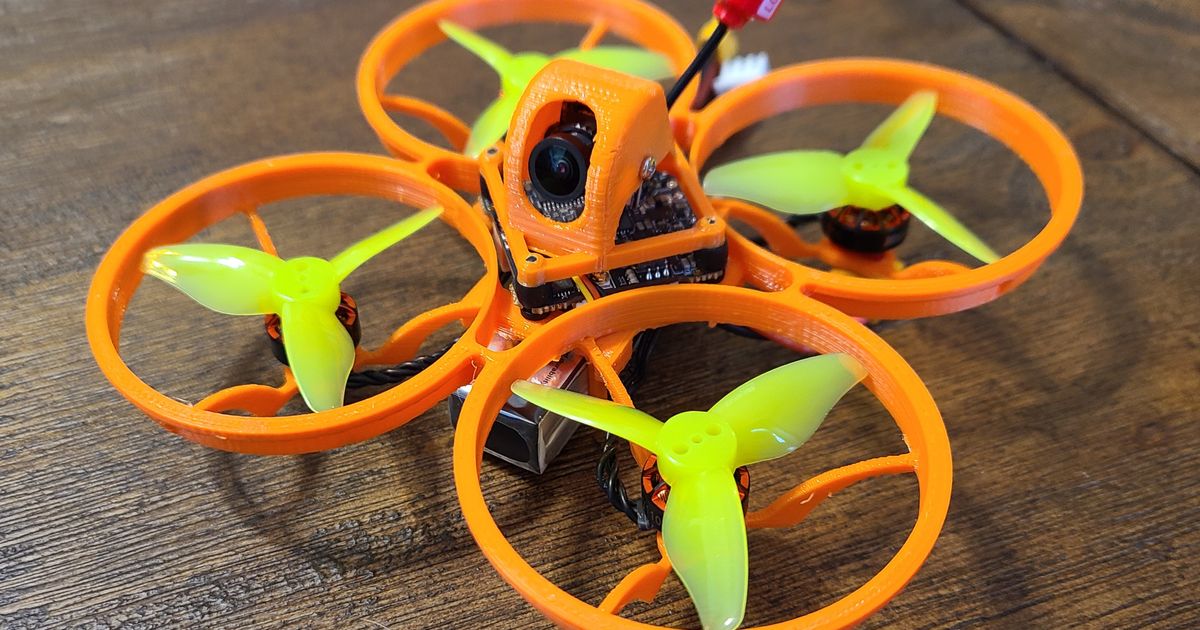 Mobula 8 Replacement Frame by InternalError33 | Download free STL model ...