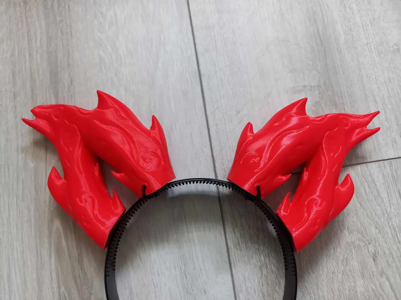 Pyro Neko Ears from FireForce Anime | Cosplay accessory by Saiko ...