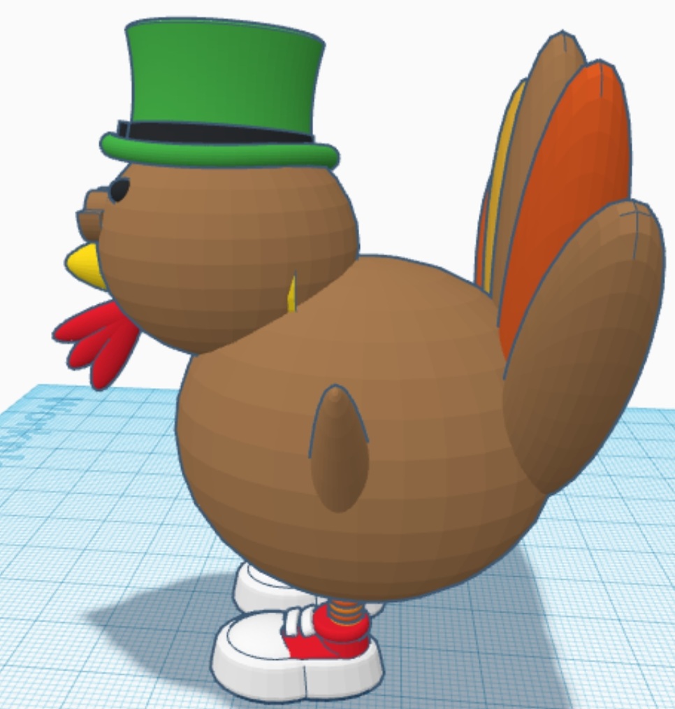 Thanksgiving turkey by Mason Webster | Download free STL model ...