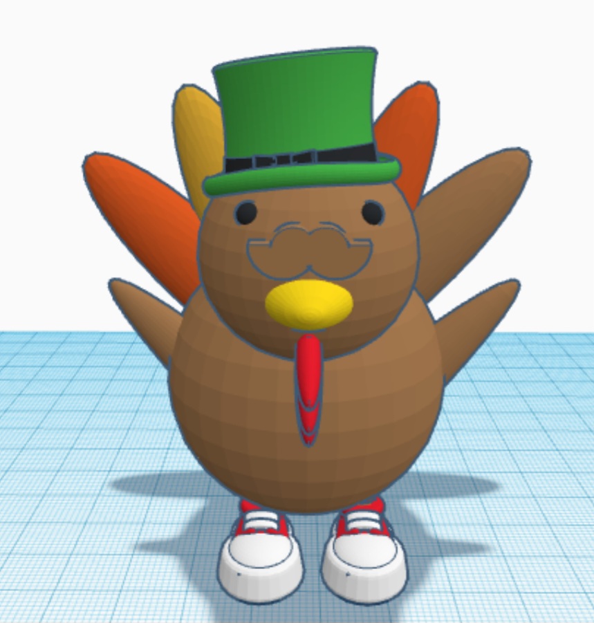 Thanksgiving turkey by Mason Webster | Download free STL model ...