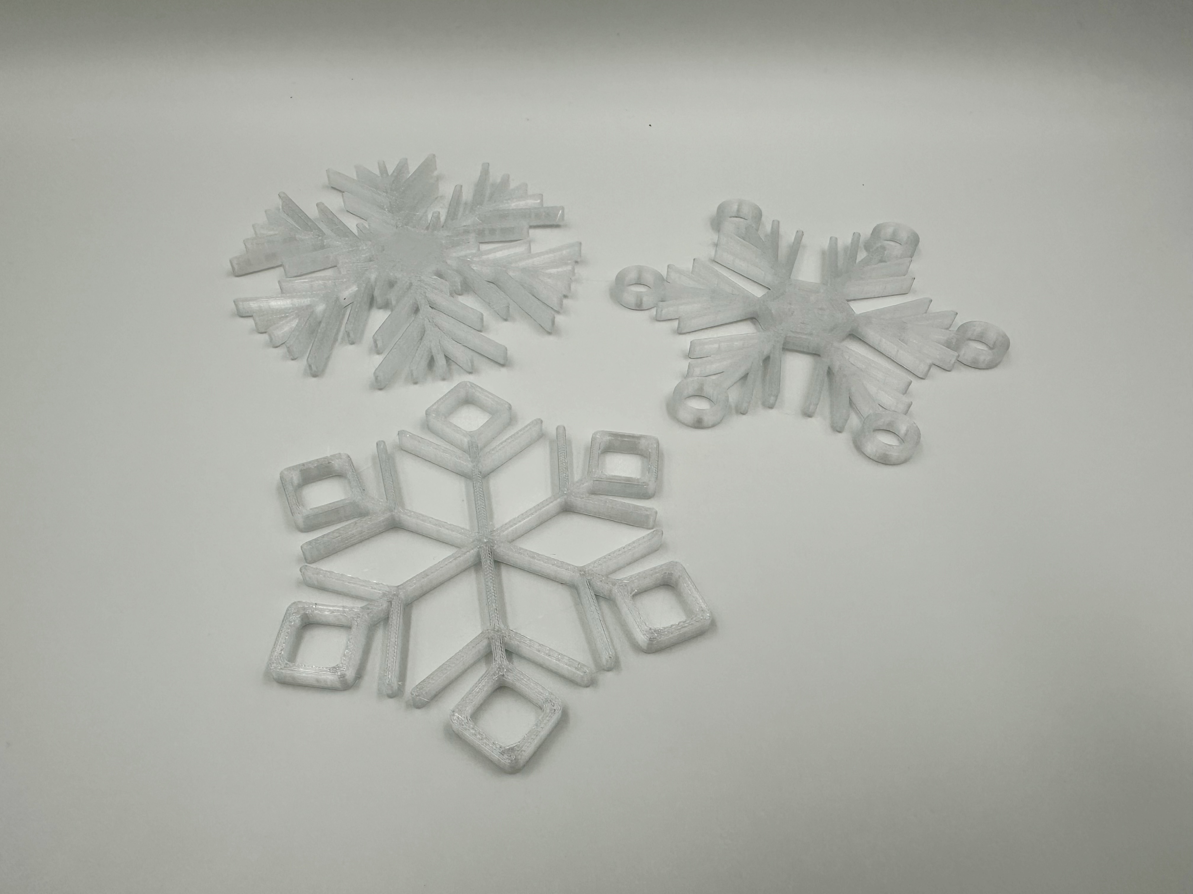 Snowflakes by Fyrby Additive | Download free STL model | Printables.com