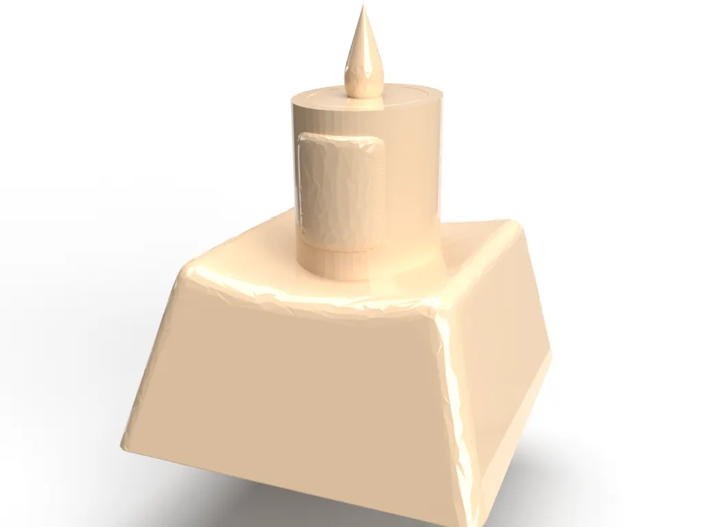 Candle Keyboard Keycap by Aetherus | Download free STL model ...