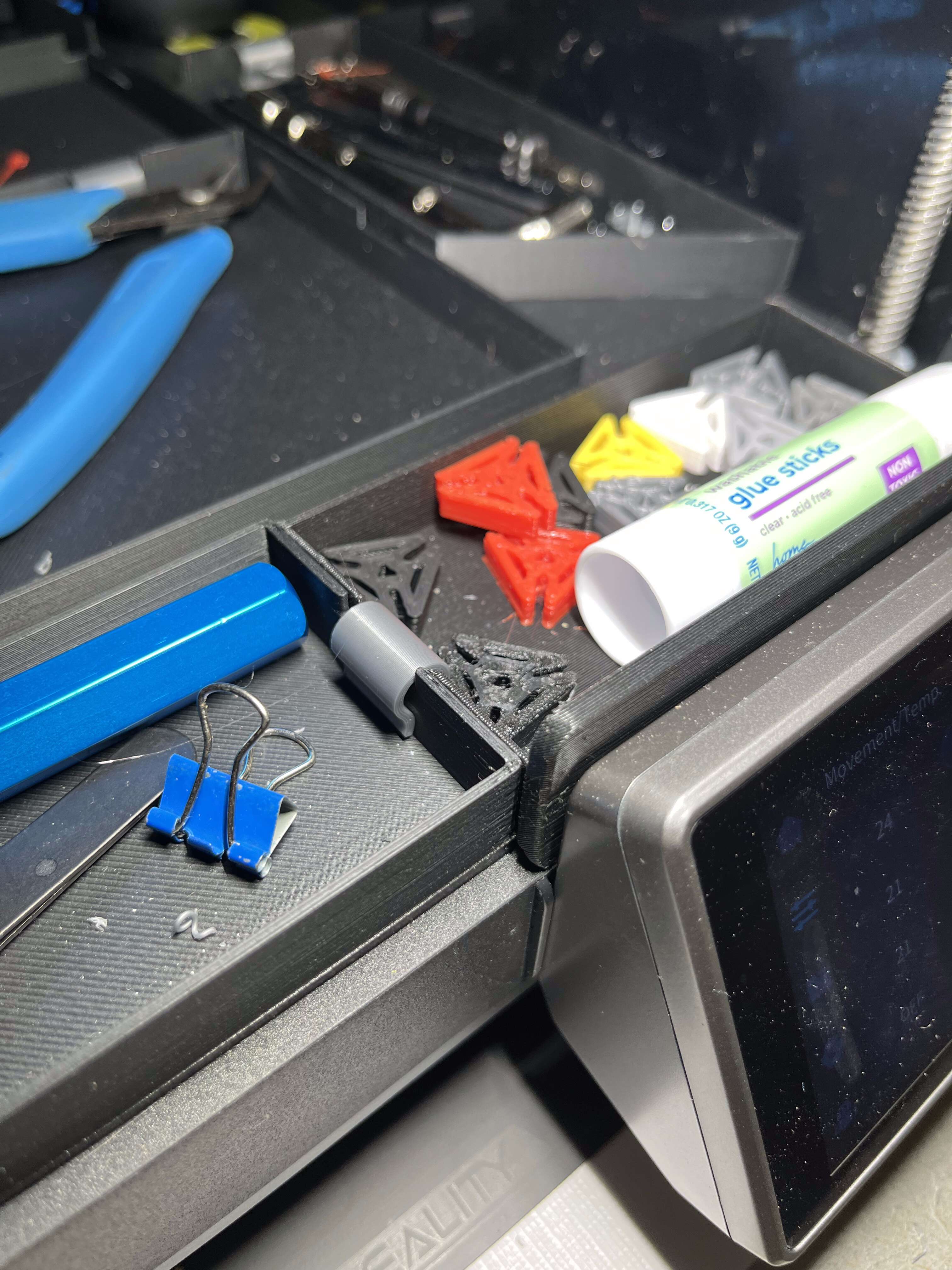 Creality K1 Chamber Storage Trays By Wrlee Download Free Stl Model