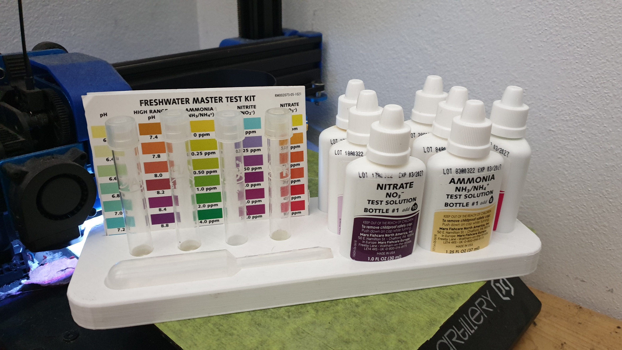 API Water Quality Test Kit Tray by Rhys Smith | Download free STL model ...