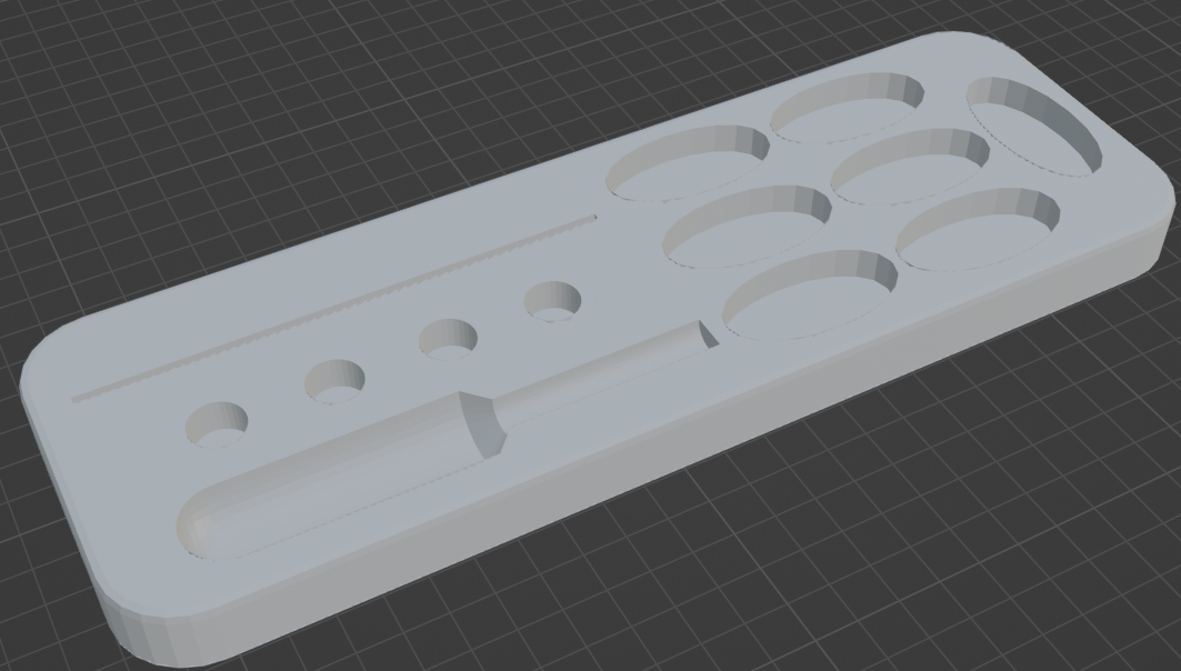 API Water Quality Test Kit Tray by Rhys Smith | Download free STL model ...
