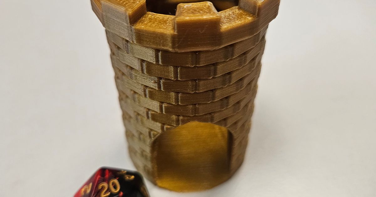 World's Smallest Dice Tower by toxic.spider | Download free STL model ...
