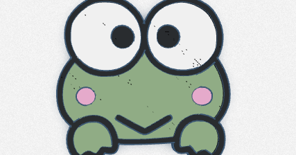 Keroppi from Sanrio / Hello Kitty por DavidDavidson | Descargar modelo STL gratuito | Printables.com