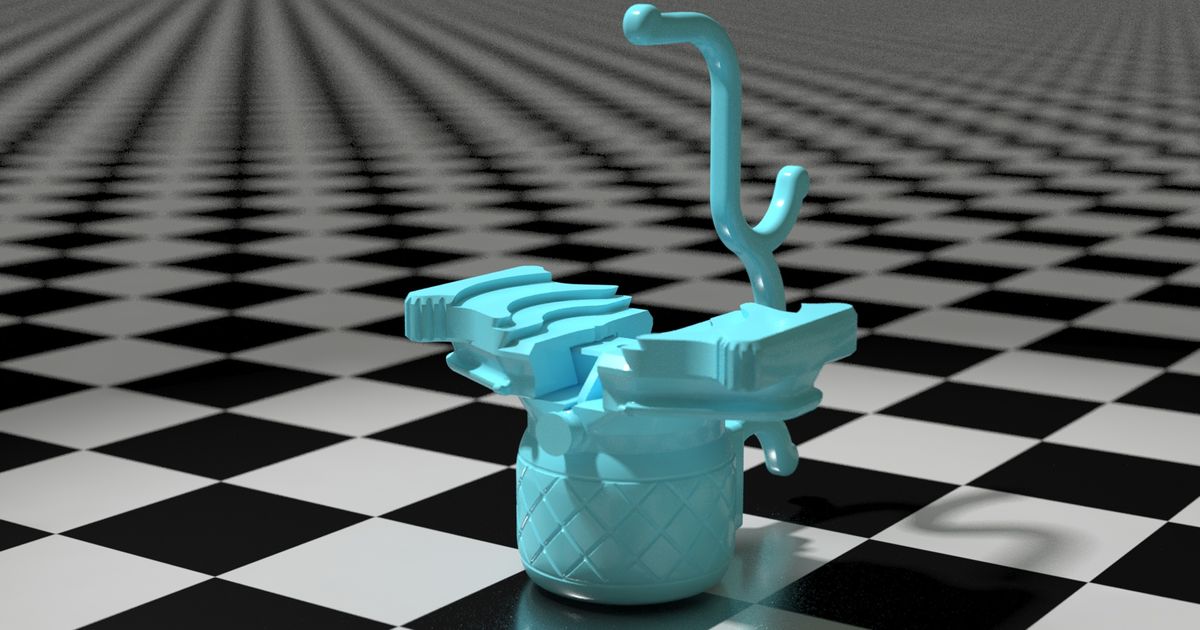 Paint Handle for Models by will | Download free STL model | Printables.com