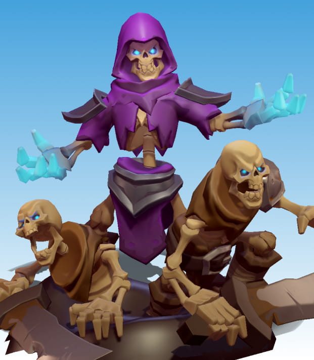 Warcraft Rumble - Skeleton Party by Placeholder | Download free STL ...