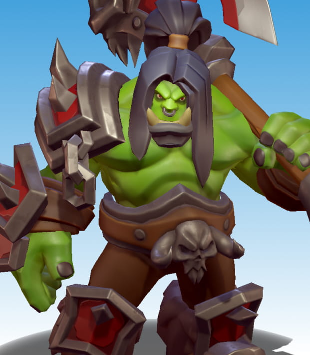 Warcraft Rumble - Grommash Hellscream by Placeholder | Download free ...