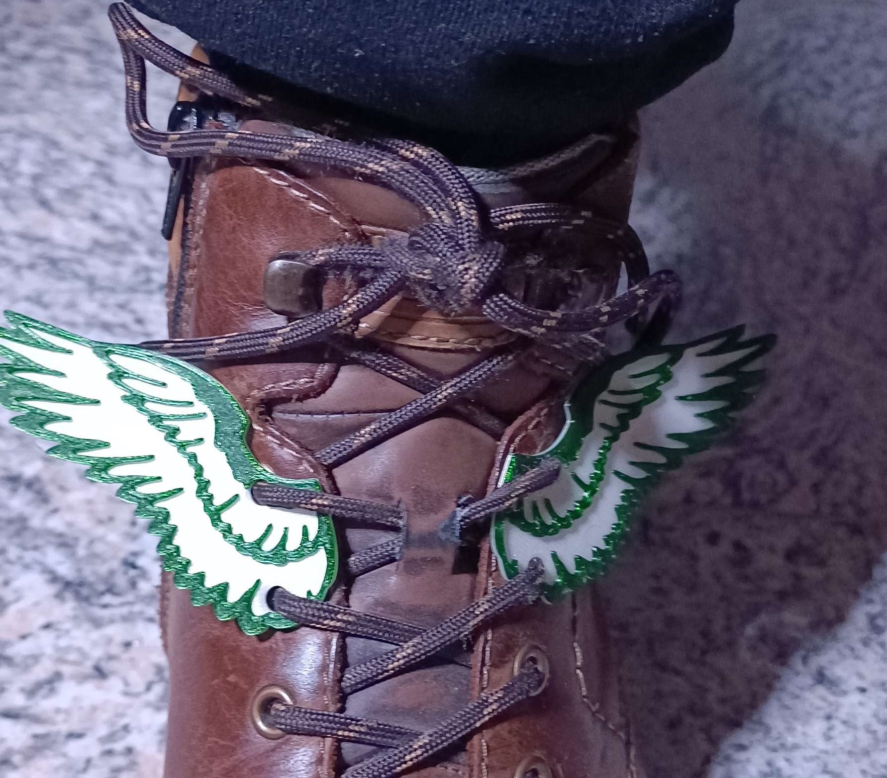 Angel Wing Shoelace Attachment by Sintoxic | Download free STL model ...