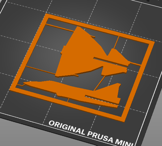 FIGHTER PLANE CARD KIT by Master Gadget | Download free STL model ...