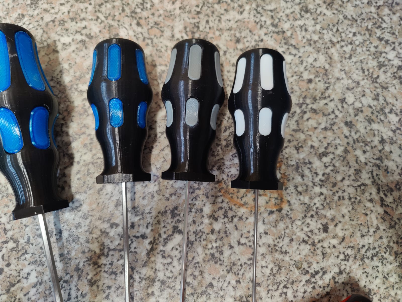 Modular Screwdriver Handle with Grip Inlets by Josef Baber | Download ...